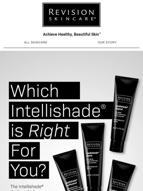 Revision Skincare: Which Intellishade Is Right For Your Skin Type? | Milled