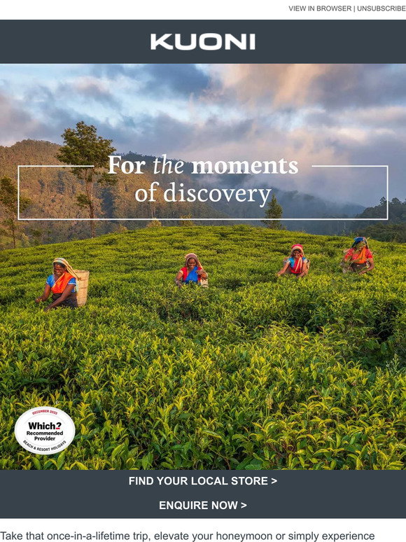 Kuoni: Multi-destination holidays: double up on extraordinary moments ...