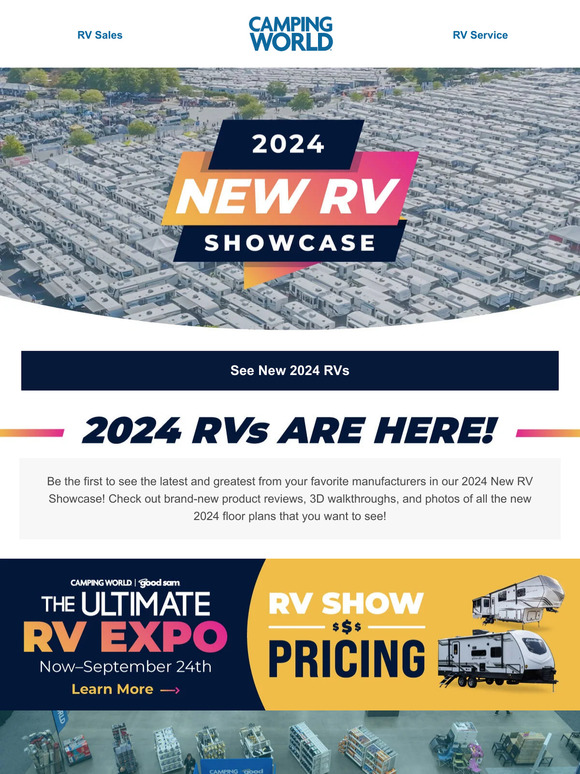 Camping World: 2024 New RV Showcase | Milled