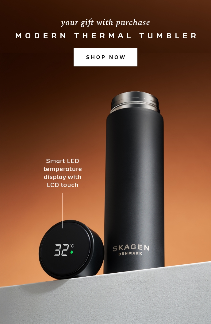 Skagen: free: the best temperature-telling tumbler | Milled