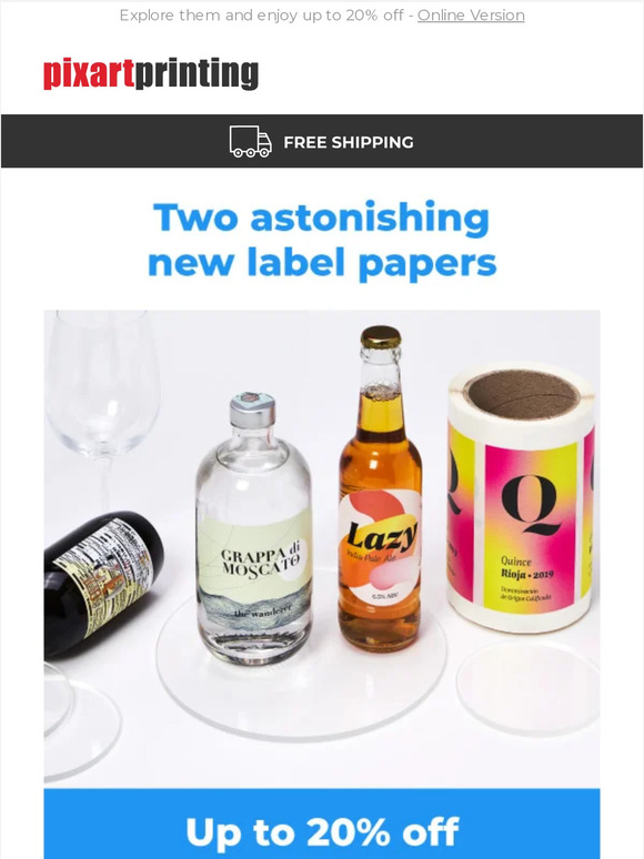 Pixartprinting: Two new premium papers now available for your labels ...