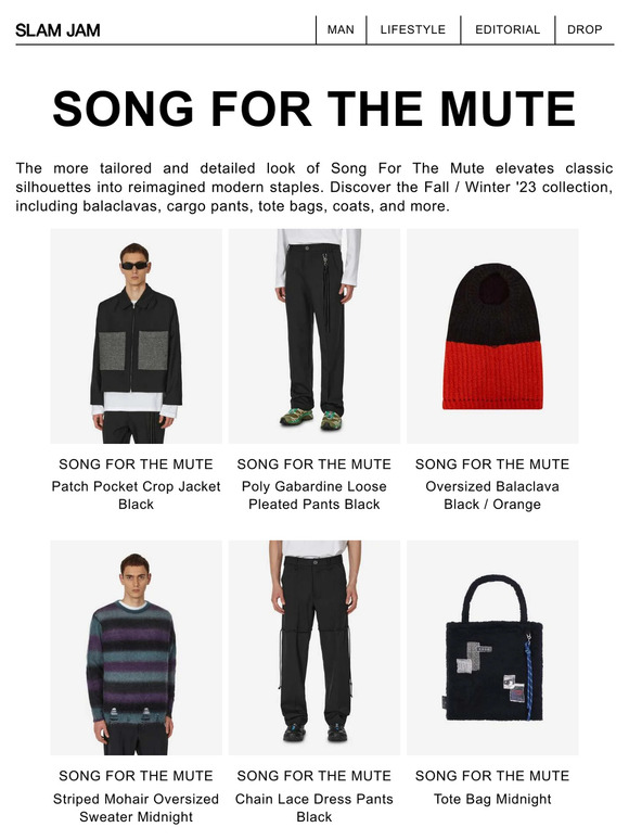 Slam Jam: Introducing: Song For The Mute | Hidden Cam | Milled