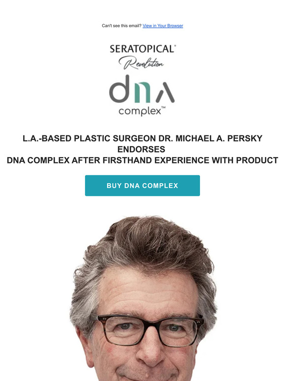 Sera Labs: WHY WOULD A RENOWNED PLASTIC SURGEON ENDORSE DNA COMPLEX ...