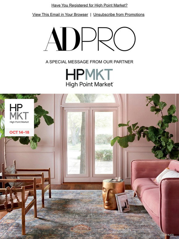 Architectural Digest: Have You Registered for High Point Market? | Milled