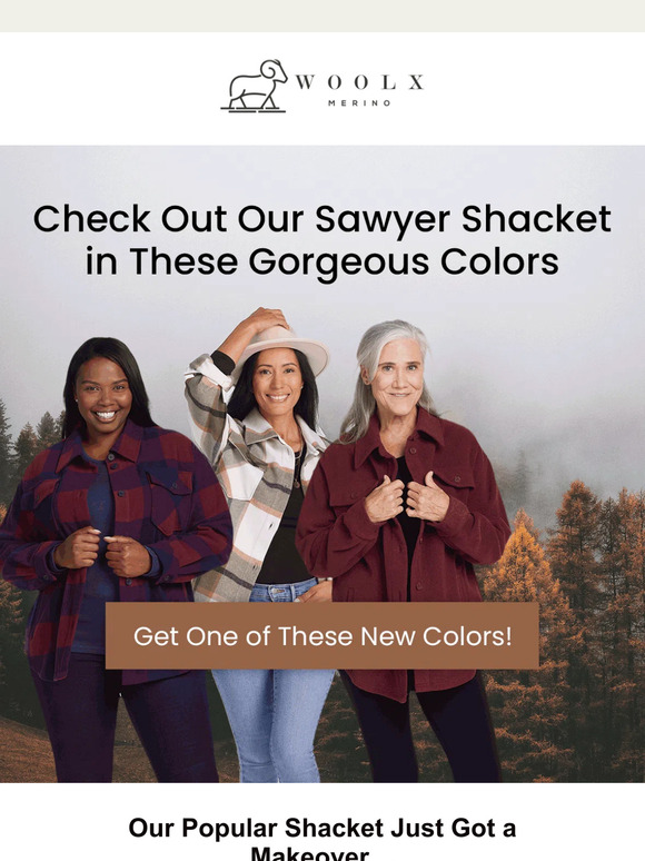 Woolx: Your Favorite Shacket is Back in New Colors!! | Milled