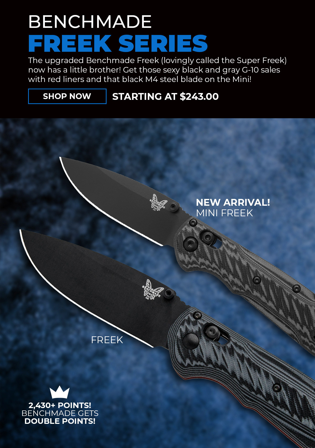 Blade HQ: The Benchmade Freek is back with new steel! | Milled