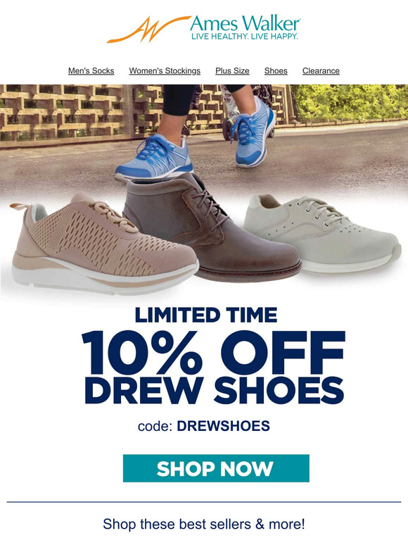 Ames Walker: 👟 EXCLUSIVE! 10% off Drew Shoes! 👞 | Milled