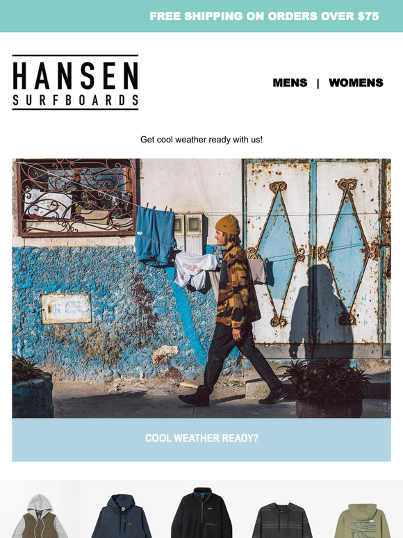 Hansen Surfboards: Are you cool-weather ready? | Milled