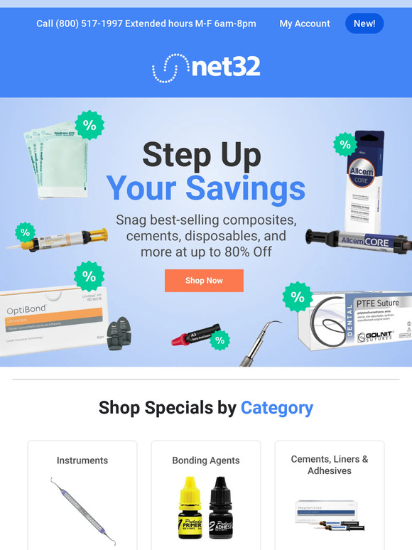 Net32: Must-Have Deals of the Week: SureFil SDR Flow+, Sonus LED Ultrasonic Scaler, and More ...