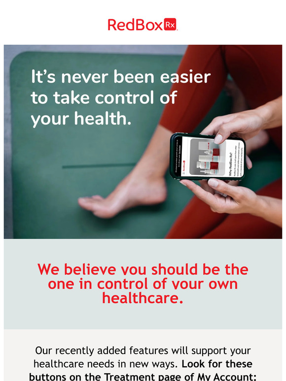 RedBox Rx: New features that put healthcare back in your hands | Milled