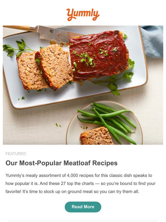 Yummly: Chart-topping meatloaf recipes | Milled