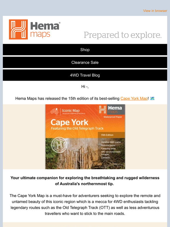 Hema Maps: Discover the beauty of Cape York! | Milled