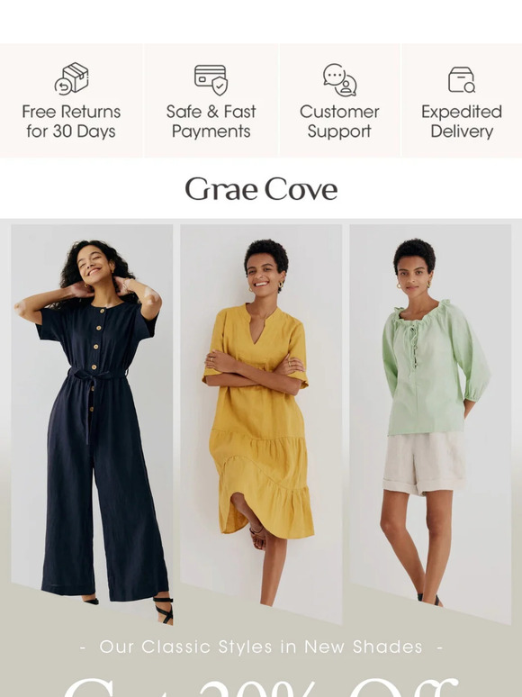 Graecove: Major UPGRADE: Classic Styles in New Shades | Milled