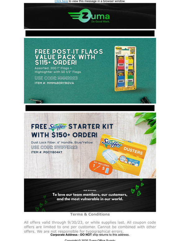 Zuma Office Supply: FREEBIE TIME FROM ZUMA | Milled