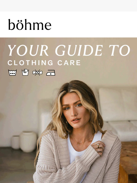 Bohme: 🧺 Decoding Care Labels: Your Guide to Clothing Care 🧼 | Milled