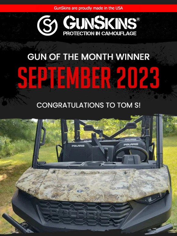 GunSkins: September Gun of the Month + $100 Gift Card Winner | Milled