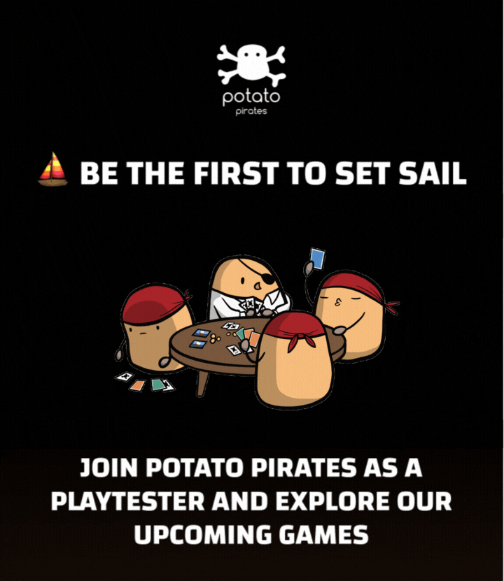 Potato Pirates: Join Potato Pirates' Playtesting Team | Milled