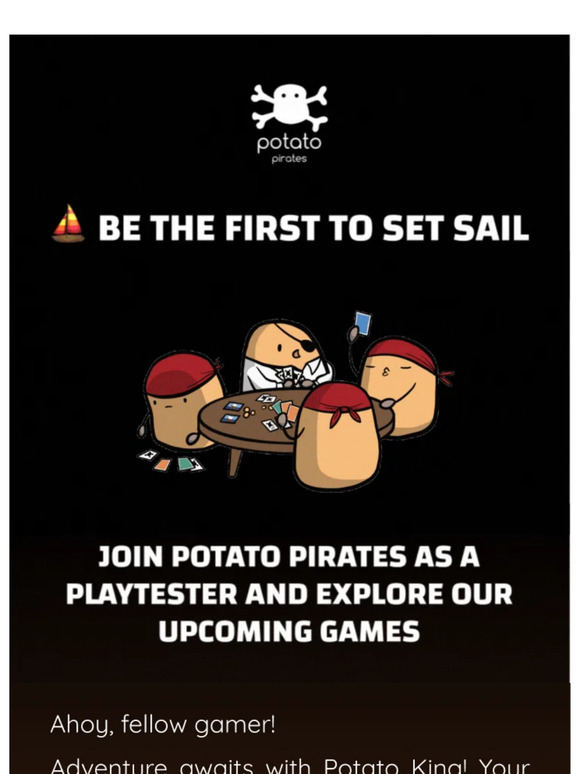 Potato Pirates: Join Potato Pirates' Playtesting Team | Milled