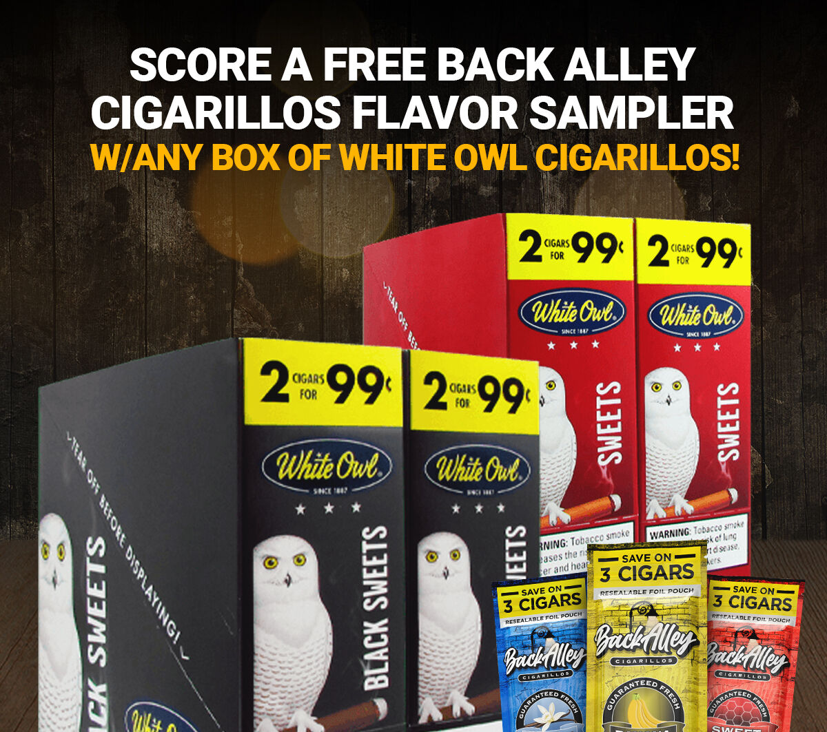 Gotham Cigars: Score a Free Back Alley Cigarillos Sampler! | Milled