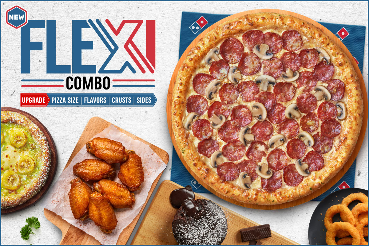 Domino's Pizza: Create your own Pizza meal with Domino's NEW Flexi Combo! | Milled