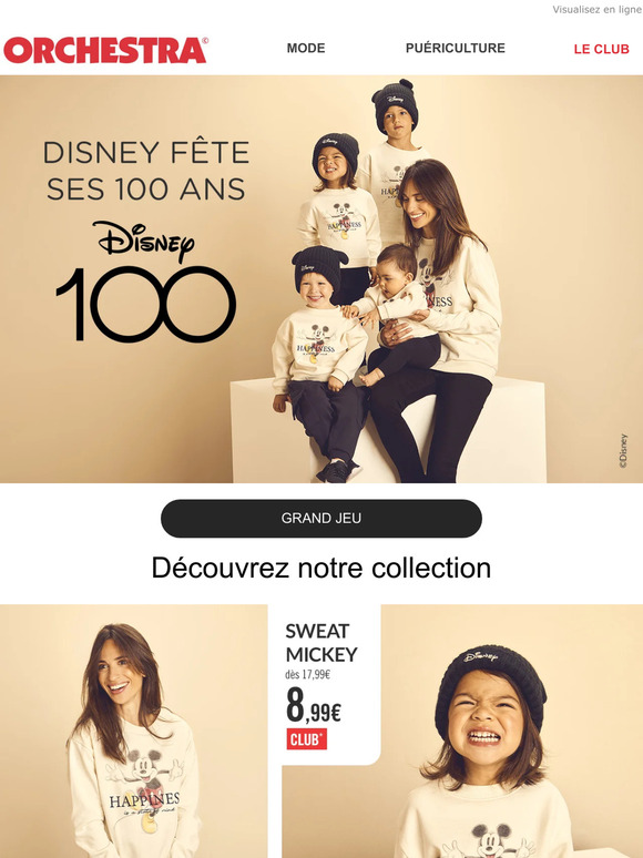 Orchestra: Grand jeu concours : Disney fête ses 100 ans 🎂 | Milled