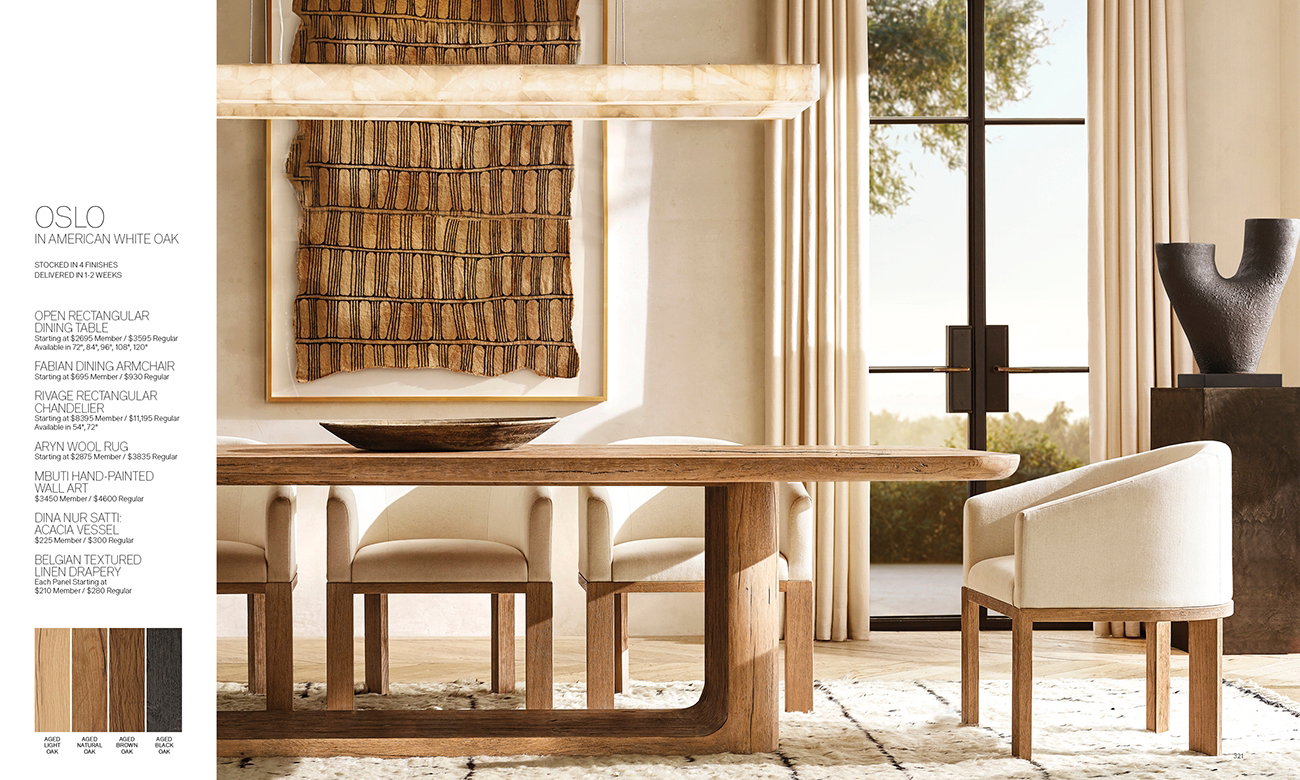 Restoration Hardware: The Fall 2023 Sourcebook. Over 600 Pages of New ...