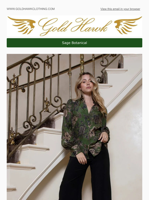 Gold Hawk: Meet the all-new Sage Botanical 👋 | Milled