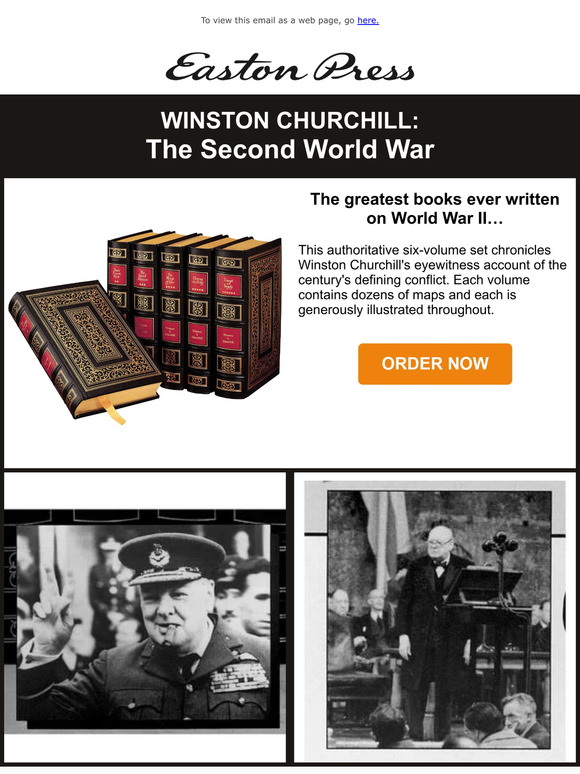 Easton Press: The greatest books ever written on World War II… | Milled