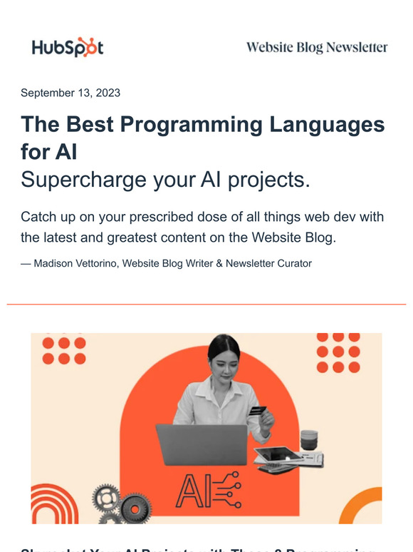 HubSpot: The Best Programming Languages for AI | Milled