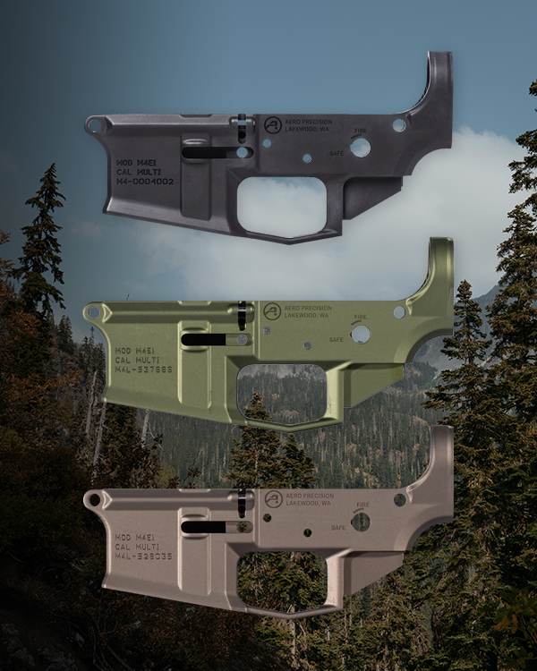 Aero Precision: ⚡ NEW PRODUCT ⚡ M4E1 Low Profile Lower Receivers Pre-Sale! | Milled