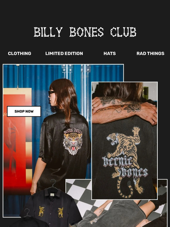 Billy Bones Club: BERNIE x BONES IS BACK 🐯 | Milled