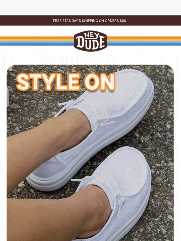 Hey Dude: Trust us, you can pull off platforms. | Milled