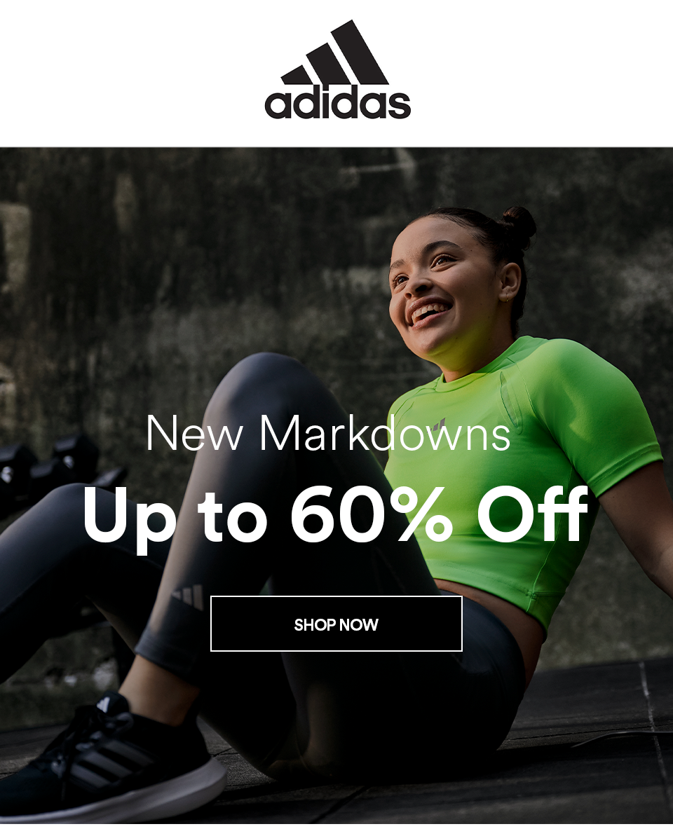 Shop Premium Outlets: JUST IN: New adidas markdowns | Milled