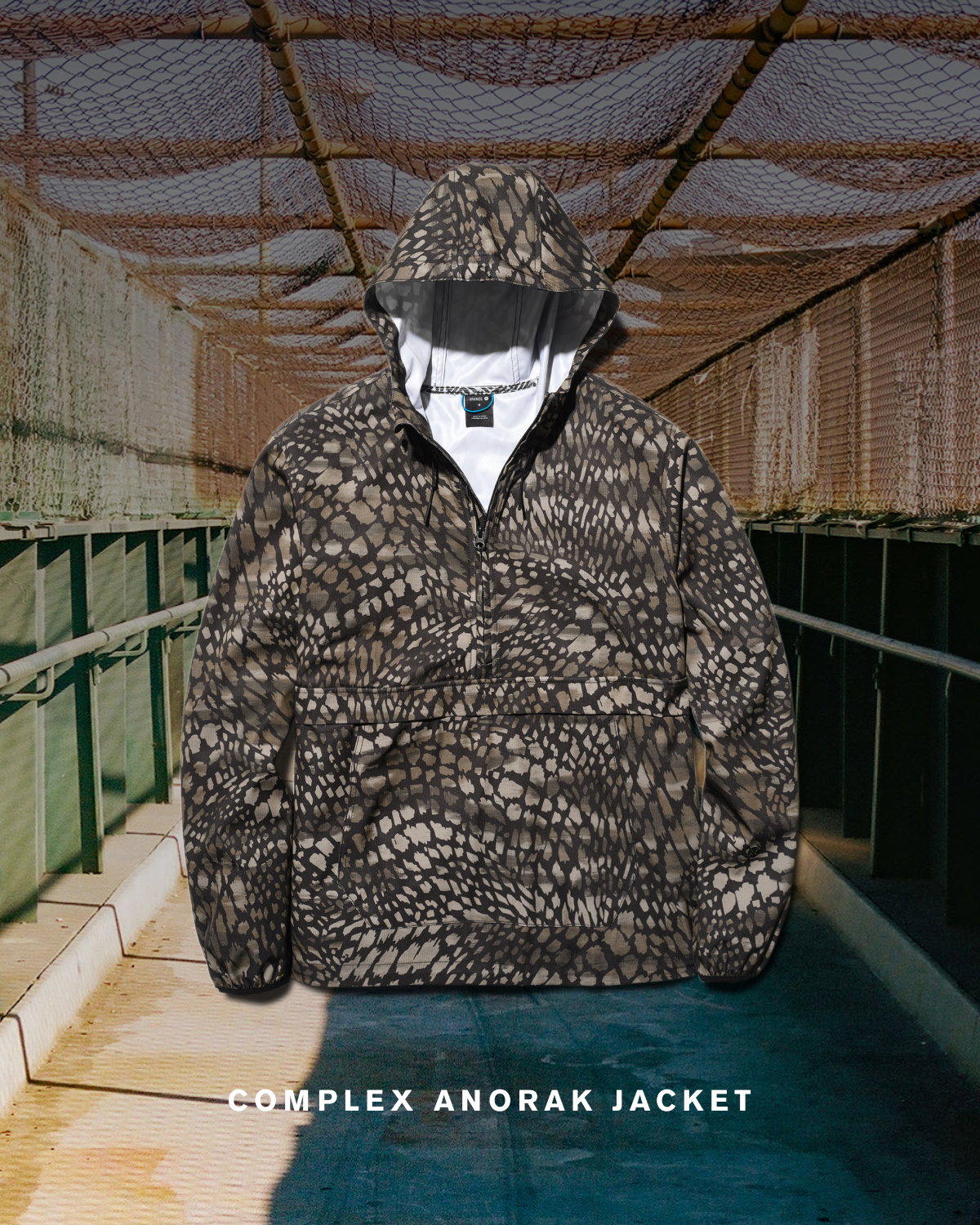 Stance: Layer Up In The Complex Anorak Featuring FreshTek™ | Milled