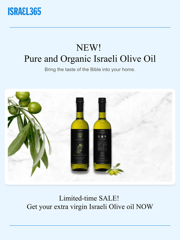 Israel365: —, Are you ready to taste authentic Israeli olive oil? | Milled