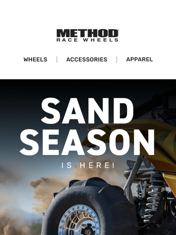 Method Race Wheels: The Sand Season Set-Up: Mounted Wheel and Tire ...