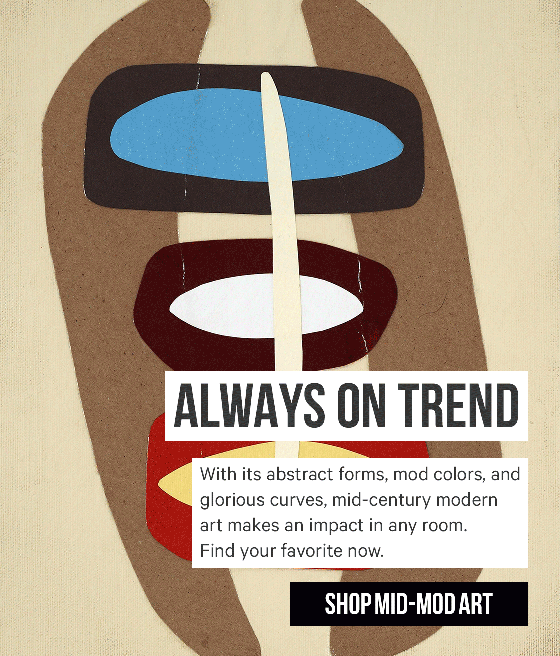 AllPosters: Mid-mod art is effortlessly cool. | Milled