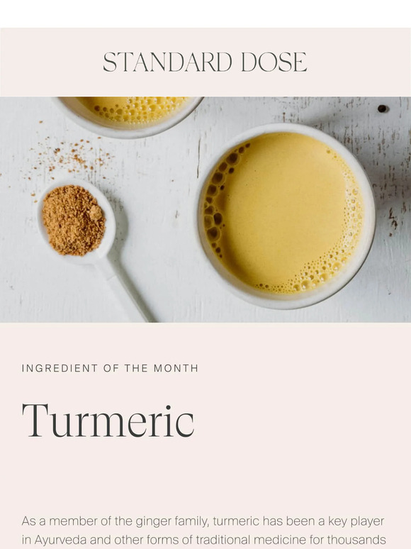 Standard Dose: The Many Benefits of Turmeric | Milled