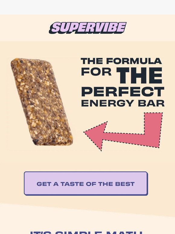 Supervibe: Ever wondered how to make the perfect energy bar? | Milled