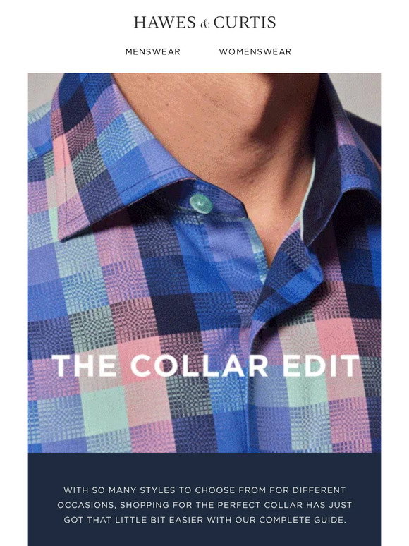 Hawes & Curtis: Choose Your Collar | The Collar Edit | Milled