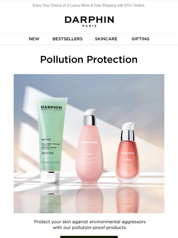 Darphin: Protect Your Skin From Pollution | Milled