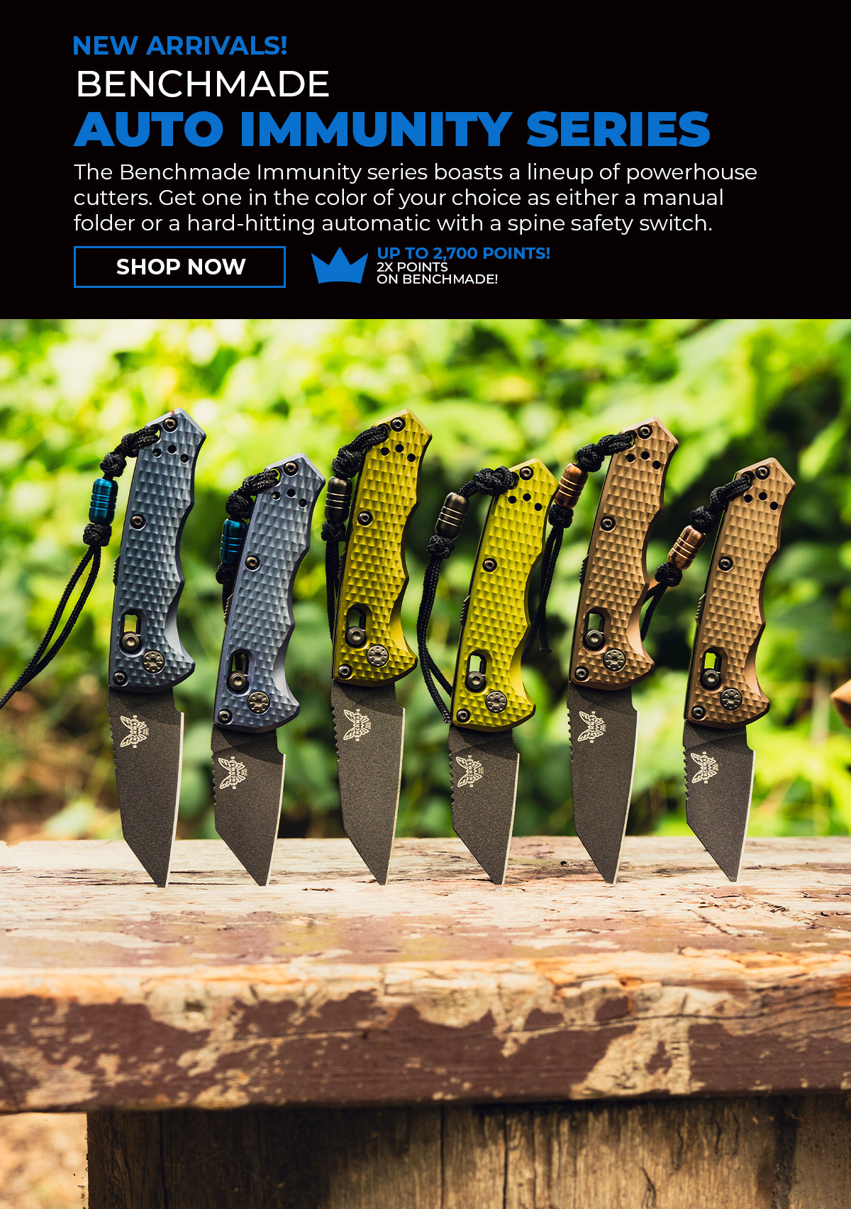 Blade HQ - Source: Now Available! Benchmade Full & Partial Immunity ...