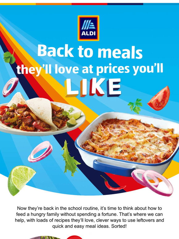 Aldi: Looking for great value family meal ideas? | Milled