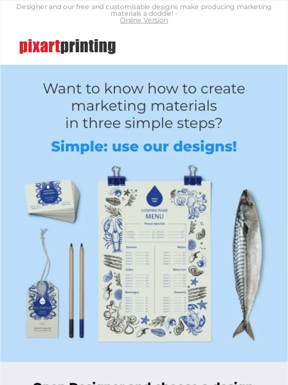 Pixartprinting: Create your print file in just three simple steps! | Milled