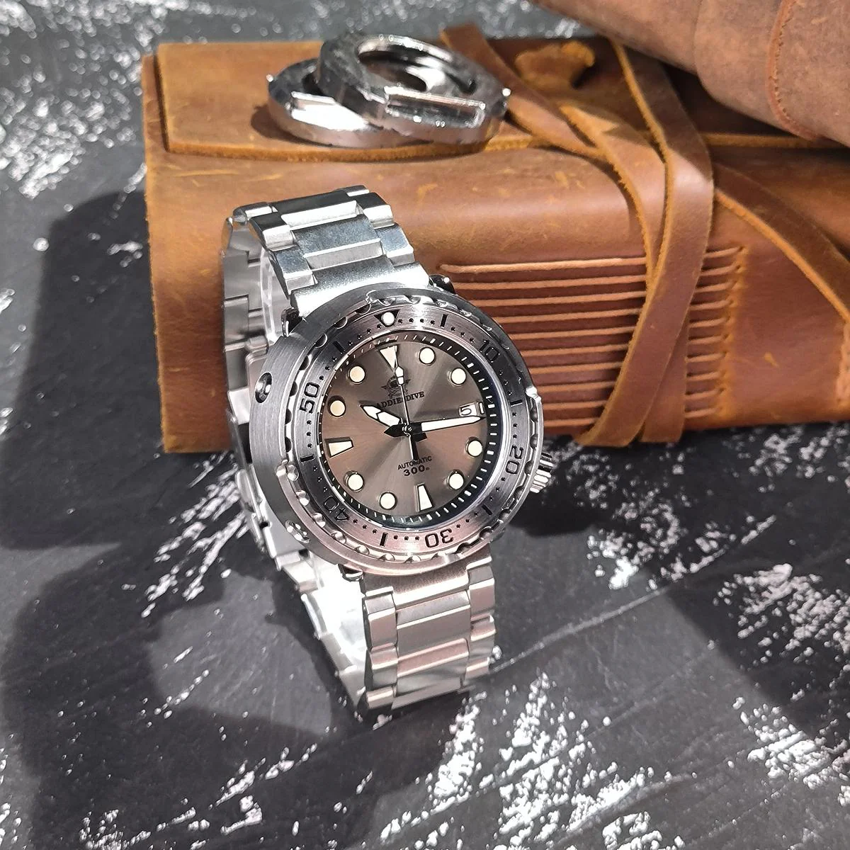 Addiesdive Watches: ADDIESDIVE New Arrival！47.5mm Emperor Tuna H5C | Milled