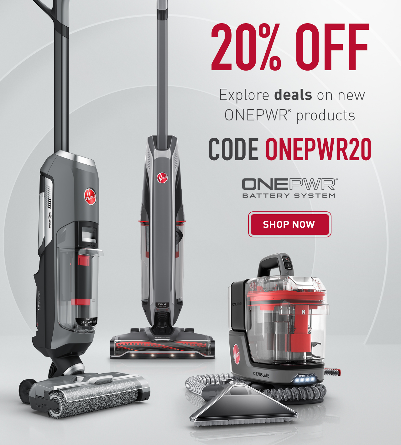 Hoover: 20% off the NEWEST cordless products from Hoover | Milled