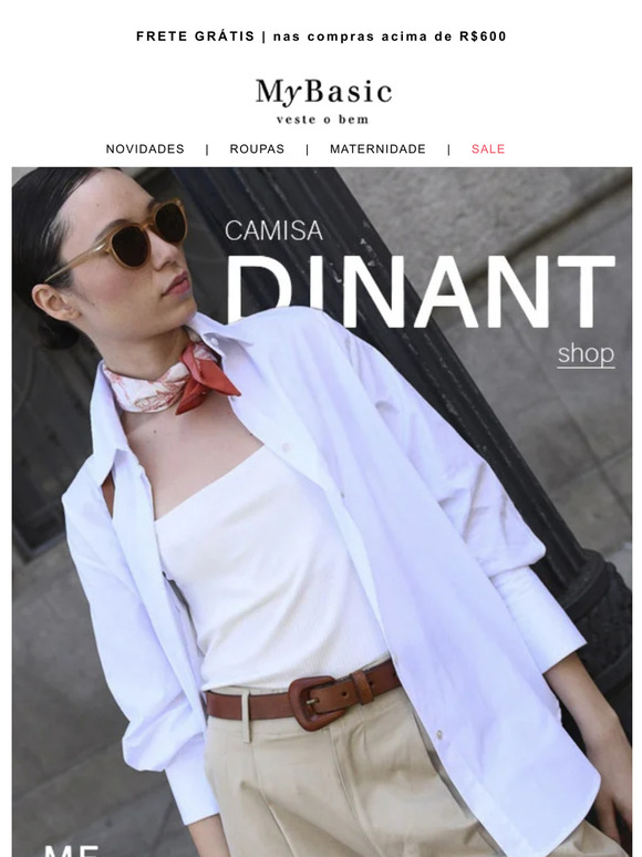 MyBasic: Metrópole | Camisa Dinant ~ | Milled