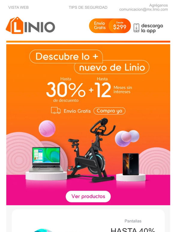 Linio: Conoce lo + Nuevo de Linio🧡 | Milled