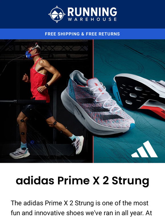 Running Warehouse: Introducing the New adidas Prime X 2 Strung! | Milled