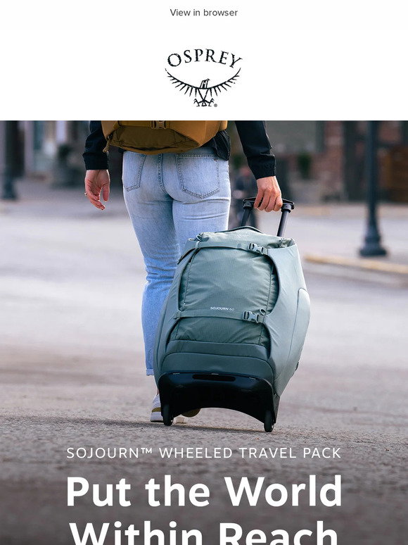 Osprey: The convertible travel pack | Milled